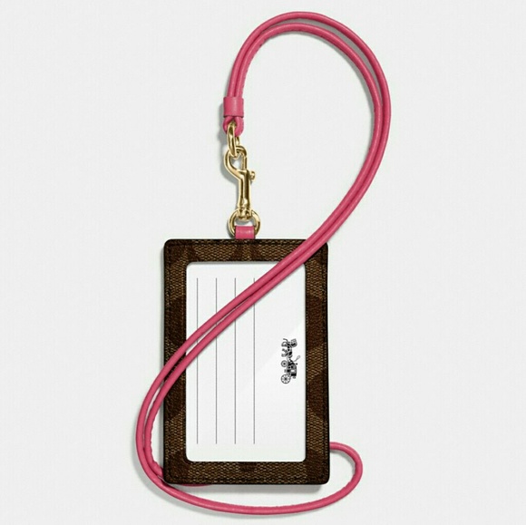 Coach | Bags | Coach Idbadge Lanyard | Poshmark